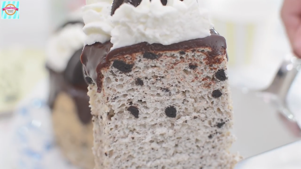 OREO ANGEL FOOD CAKE